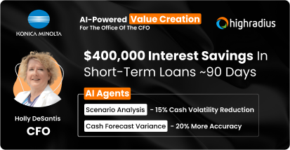 Konica Minolta | Treasury Management Case Study | HighRadius